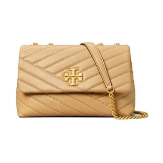Tory Burch Femme, Sacs, Beige, Taille: ONE Size Petit sac bandouli&egrave;re Kira Chevron