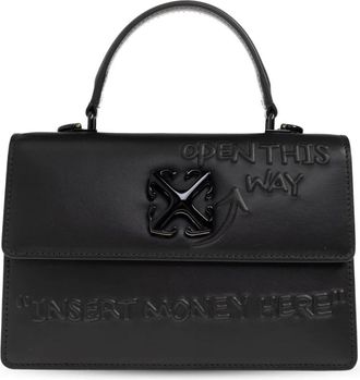 Off-white Femme, Sacs, Noir, Taille: ONE Size Jitney 1.4 Top Handle Bag