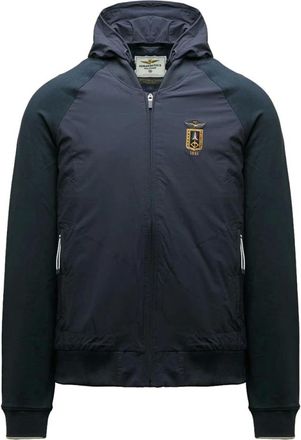 Aeronautica Homme, Vestes, Bleu, Taille: 2XL Veste Hybride