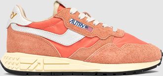 Autry Baskets Reelwind Low Nylon Crack White Peachp