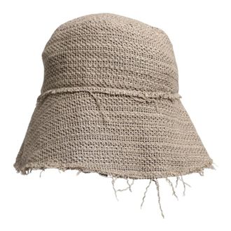 Dolce & Gabbana Breiter Leinen-Bucket Hat mit Logo - - Accessories - Herren - Beige - ONE SIZE