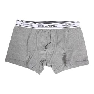 Dolce & Gabbana Homme, Sous-v&ecirc;tements, Gris, Taille: S Boxer