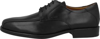 Geox Herren U Federico W Derby, Schwarz, 41.5 EU