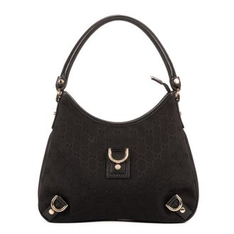 Gucci Crossbody Bags - Small Abbey D-Ring Hobo - Gr. unisize - in Schwarz - f&uuml;r Damen