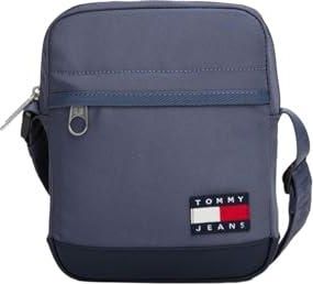 Tommy Jeans TJM Ess Daily Reporter Am0Am13389, Crossover Homme, Grey (Navy Fleet), OS