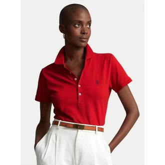 Polo Ralph Lauren Poloshirt 211870245004 Rot Slim Fit