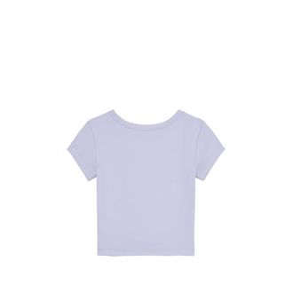 Calvin Klein T-shirt court en coton m&eacute;lang&eacute;