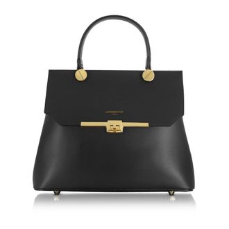 Le Parmentier Atlanta Top Handle Satchel Bag - - Bags - Damen - Schwarzk - ONE SIZE