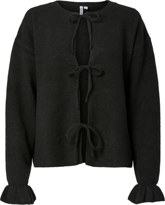 Pieces Pcsally Rev Frill Cardigan Knit Noos Bc