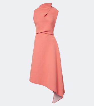 Maticevski Robe midi asym&eacute;trique Lash