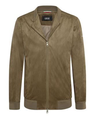 Cinque Leder-Blouson Cirapid aus Velours-Microfaser in
