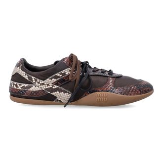 Miu Miu Damen, Schuhe, Braun, 39 EUGr&ouml;&szlig;e