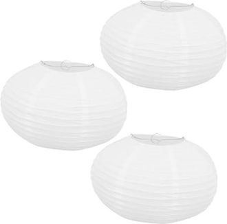 DOITOOL 3pièces Lanterne Papier Pliable Abat-jour Suspendu Pour Décoration Intérieure Et Événements