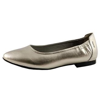 Marc Marc Shoes Femme Aurelia Ballerines, Gris (Suede Speechio Champagner 00855), 36 EU