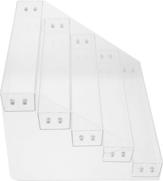 BESPORTBLE Acryl Zigarettenregal 5-stufig Transparent Zigarettenst&auml;nder Verkaufsdisplay F&uuml;r Supermarkt Und Einzelhandel Kompakt Platzsparend