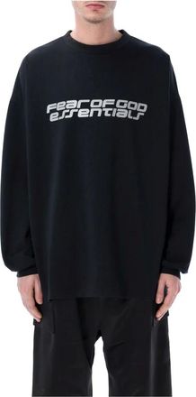 Fear of God Homme, Tops, Noir, Taille: L T-shirt &agrave; manches longues ann&eacute;es 90