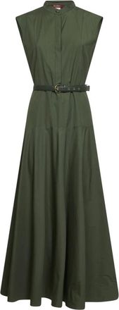 Max Mara Femme, Robes, Vert, Taille: 40 FR Gesto Dress