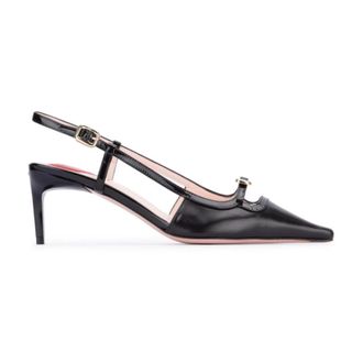Roger Vivier Viv Canard Slingback Pumps - - Shoes - Damen - Schwarzk - 36 EU