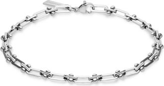 Liebeskind BERLIN Bracelet - Elegantes Armband aus poliertem Edelstahl - Silber - Gliederkette verstellbar bis 21 cm - wasserfest & hautfreundlich