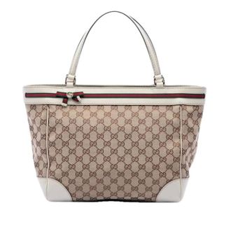 Gucci Pre-owned Mayfair Tote Bag - Femme - Pre-owned - Beige - Taille: ONE Size