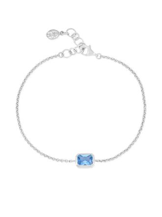 Dower & Hall bracelet Octagon en topaze - Argent