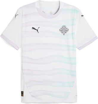 Puma Puma Maillot Islande Ext&eacute;rieur 2025 Adultes, Blanc/bleu marine, XL