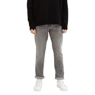 Tom Tailor Herren Josh Regular Slim Jeans, 10218 - Used Light Stone Grey Denim, 34/34
