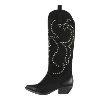L37 Cowboy Stiefel - - Shoes - Damen - Schwarzk - 37 EU
