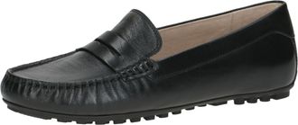 Caprice Damen Mokassins aus Leder Elegant, Schwarz (Black Nappa), 38 EU