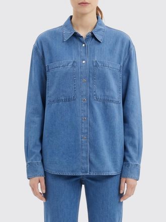 7 For All Mankind Chemise 7 FOR ALL MANKIND Femme couleur Bleu