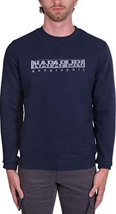 Napapijri Mens Buri sweatshirt with logo badge - Size S
