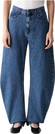 Rotate Rotate Birger Christensen, Femme, Jeans, Bleu, Taille: W29 Loose-fit Jeans