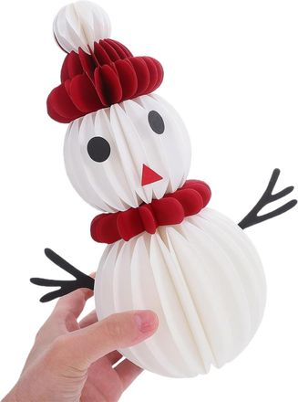 Generic Weihnachten Tisch Mittelst&uuml;ck Papier 3D Weihnachtsfeier Dekoration Handgemachte Ornament Tischzentrum F&uuml;r Winter Heimelige Atmosph&auml;re Mit Kindern Haus