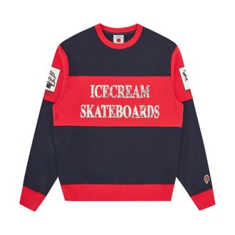 Icecream World Tour Crewneck - - Sweatshirts & Hoodies - Herren - Mehrfarbig - XL