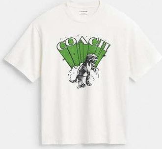 Coach Dinosaurier-T-Shirt