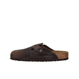 Birkenstock Boston Narrow Fit - Homme - Chaussures - Brun - Taille: 45 EU