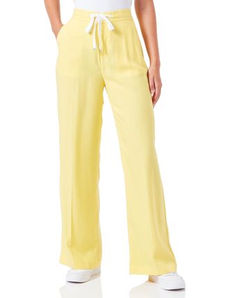 Benetton Hose 4T91DF02S, Brillantgelb 35R, XS Damen, Brillantgelb 35r, XS