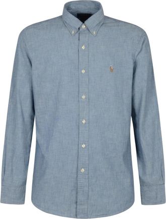 Polo Ralph Lauren Homme, Chemises, Bleu, Taille: M Collection de Chemises de Sport Classiques