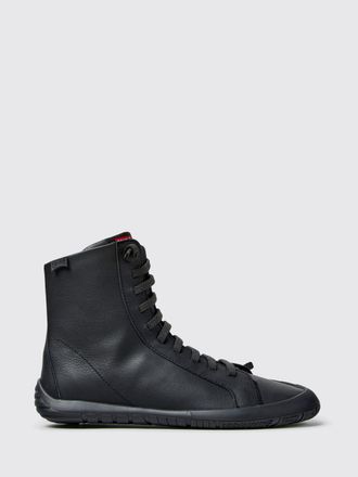 Camper Outdoor-Stiefel aus glattem Kalbsleder mit seitlichem Rei&szlig;verschluss
