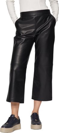 s.Oliver Culotte aus Lederimitat mit Nahtdetails