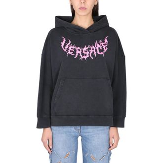 Versace Hoodies - - Sweatshirts & Hoodies - Damen - Schwarzk - M