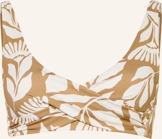 Watercult Watercult Bralette-Bikini-Top Coastal Bohemia beige
