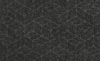 Wash+Dry DUNE Leaves Dark Grey 45x75cm, innen und außen, waschbar