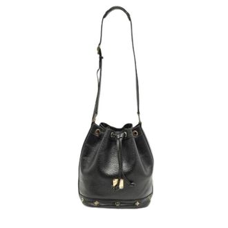 MCM Pre-owned Leather Bucket Bag - - Pre-owned - Damen - Schwarzk - ONE SIZE