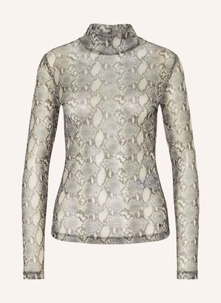 Riani Riani Longsleeve Aus Mesh braun