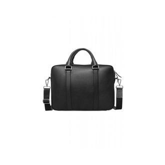 Les Deux Femme, Sacs, Noir, Taille: ONE Size Leather Computer Bag