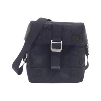 Gucci Pre-owned Vintage Nylon Shoulder Bag - - Pre-owned - Damen - Schwarzk - ONE SIZE