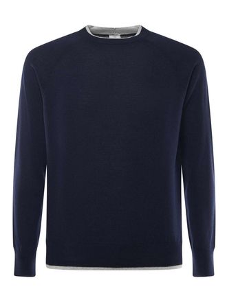 Eleventy Pull Col Rond - Gris