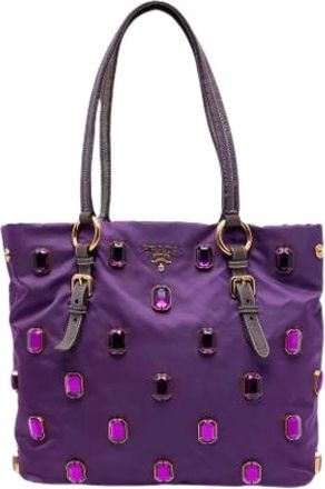 Prada Damen, Pre-Owned, Lila, ONE SIZEGr&ouml;&szlig;e