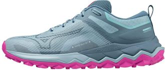 Mizuno Unisex Wave Ibuki 4 Traillaufschuh, Forget-Me-Not/Provincial Blue/807 C, 38.5 EU